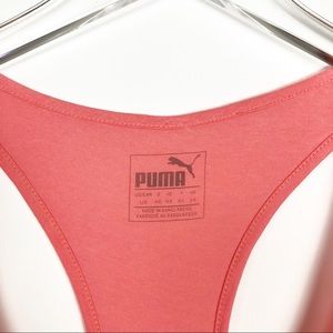 Puma | Tops | Puma Logo Racerback Tank | Poshmark